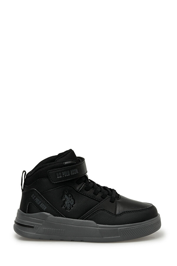 U.S. Polo Assn. SPARTA JR 3PR Black Boy High Sneaker - Trendyol