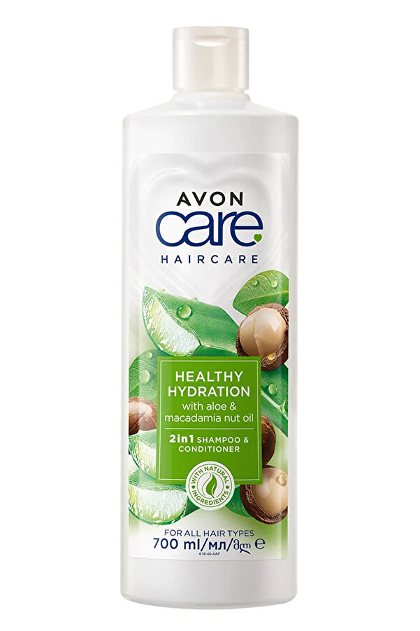 Avon 700 Ml Aloe Vera and Macadamia Nut Oil Shampoo and Conditioner ...