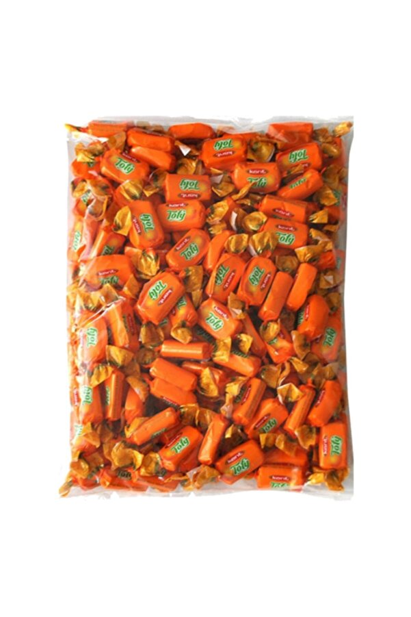 Kent Tofy Fruit Juicy Apricot Flavored Candy 1 kg - Catering Candy ...