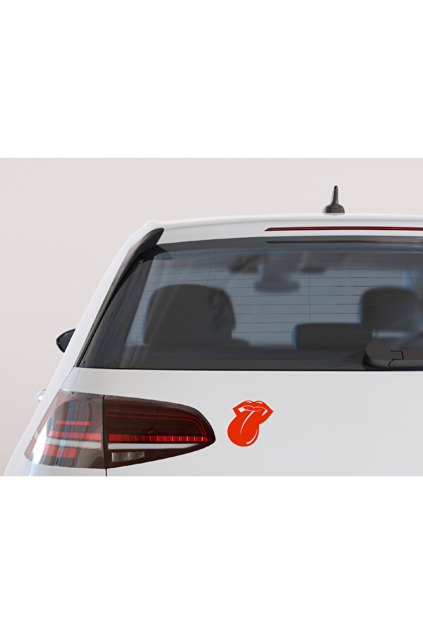 Şimdi Trend Long Tongue Auto Window Lettering 8x8 Cm Car Back Sticker ...