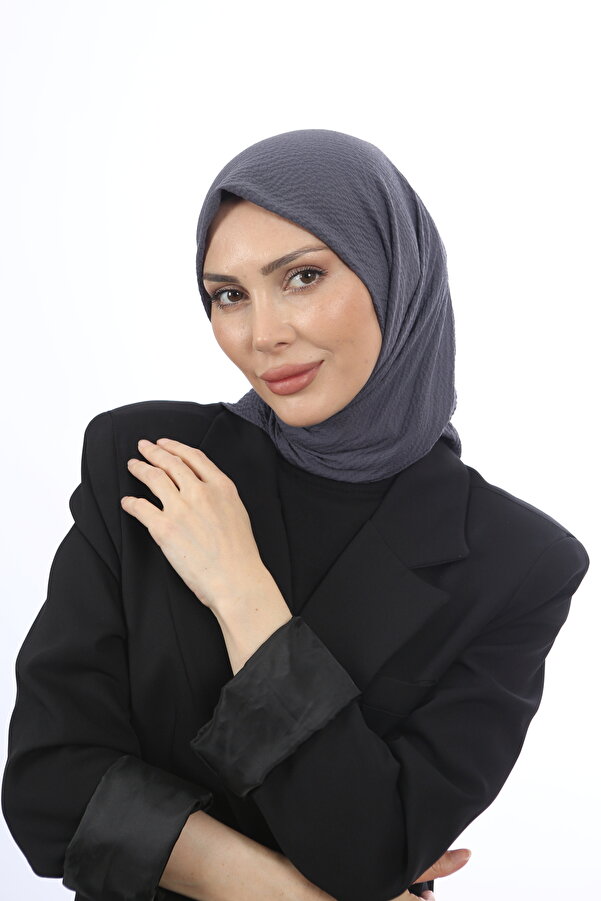 Trablus Hijab Women Mio Cazz Scarf Smoked - Trendyol