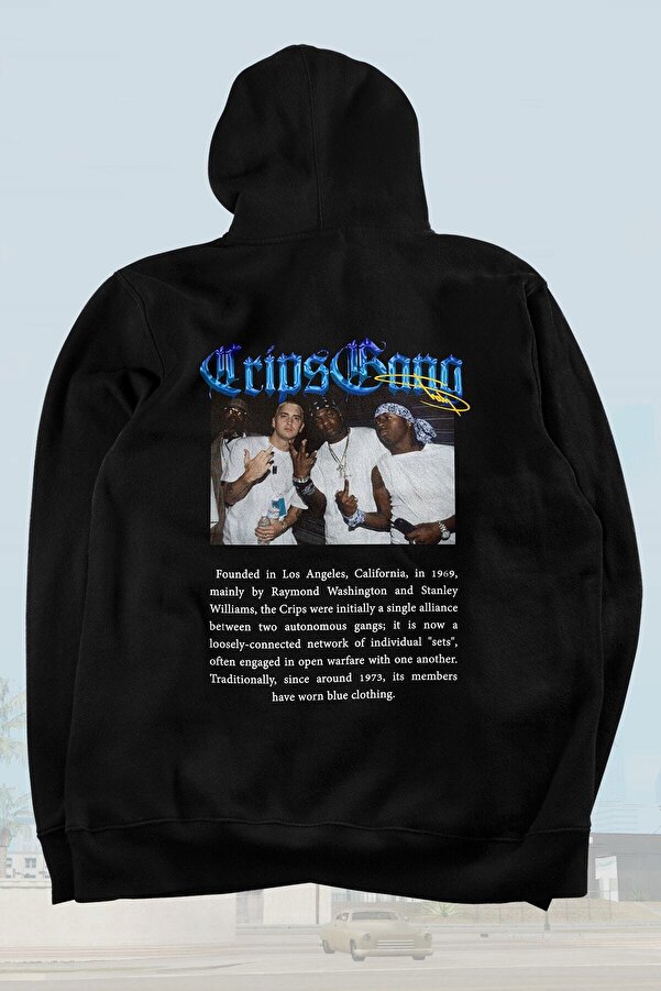 Grove Fashion Eminem Crips Gang Reversible Unisex Oversize Hooded ...