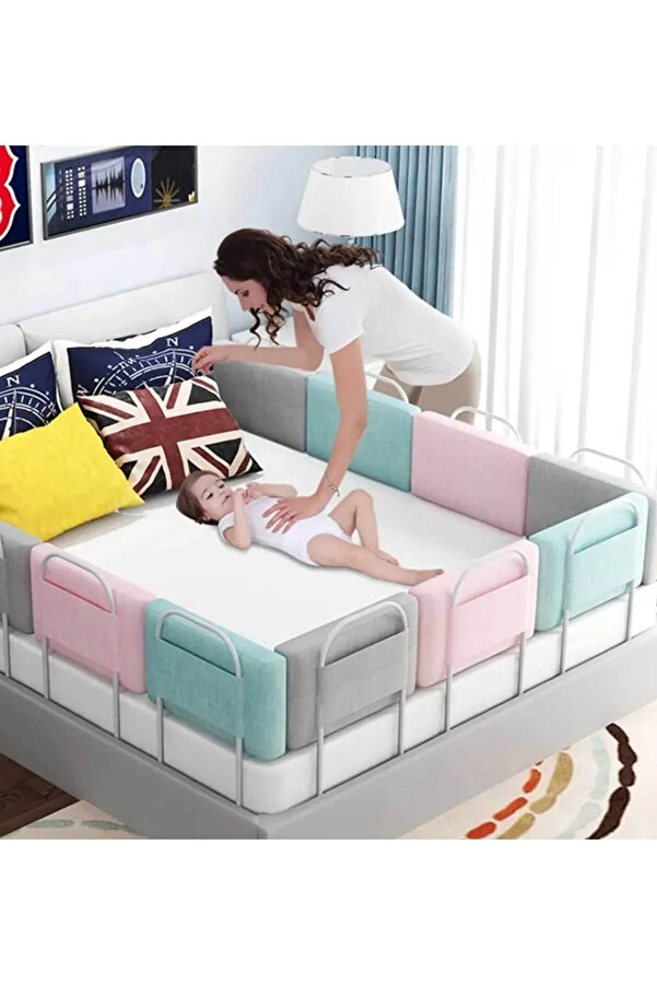 fame aksesuar SafetyFrist Bed Barrier 250 Cm (5 Blocks) New Generation ...