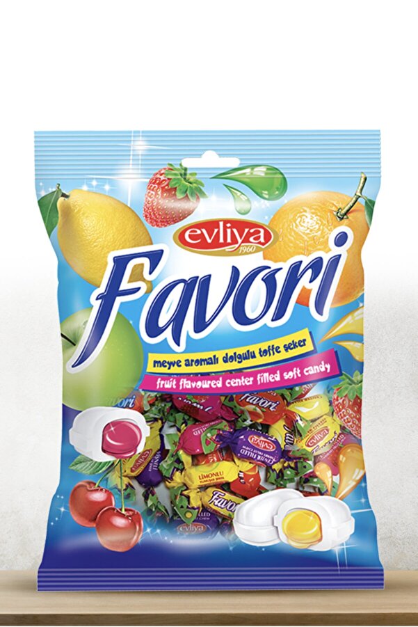 Evliya Şekerleme Favorite Fruit Flavored Toffe Candy 350 Gr - Trendyol