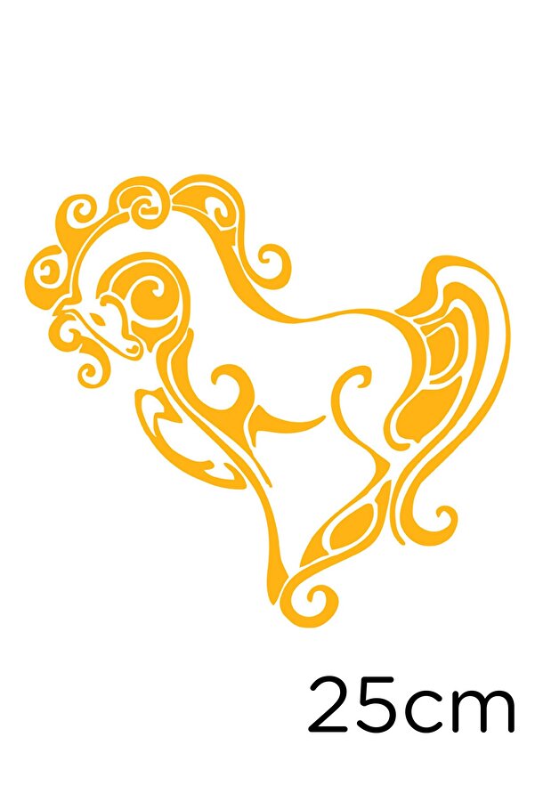 New Jargon Autocolant de perete drăguț cu un singur picior de cal 25 cm ...