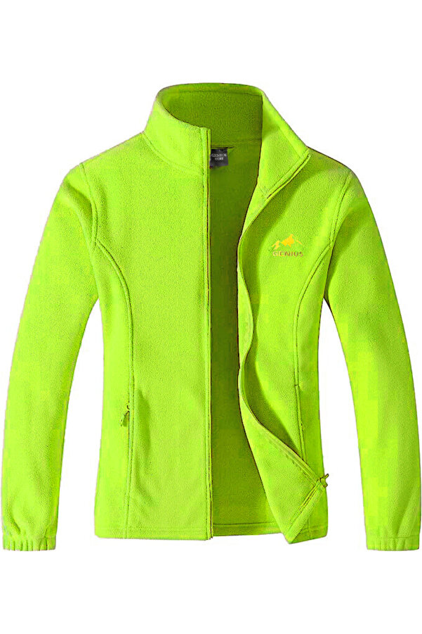 GENIUS STORE Unisex Fleece Full Zipper Outdoor Fleece Jacket Tactical ...