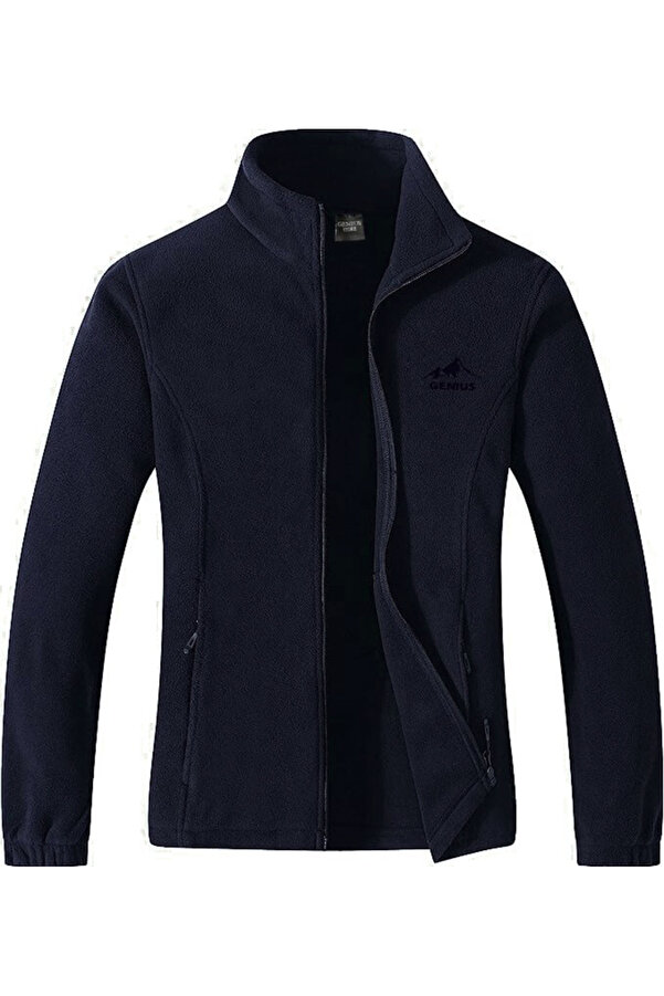 GENIUS STORE Unisex Fleece Full Zipper Outdoor Fleece Jacket Tactical ...