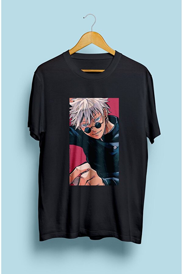 FULL TOLERANCE تي شيرت Jujutsu Kaisen Satoru Gojo (sensei) بتصميم مطبوع ...