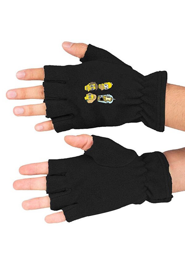 herotasarım Simpson Fleece Cut Gloves - BLL4472 Model- Trendyol