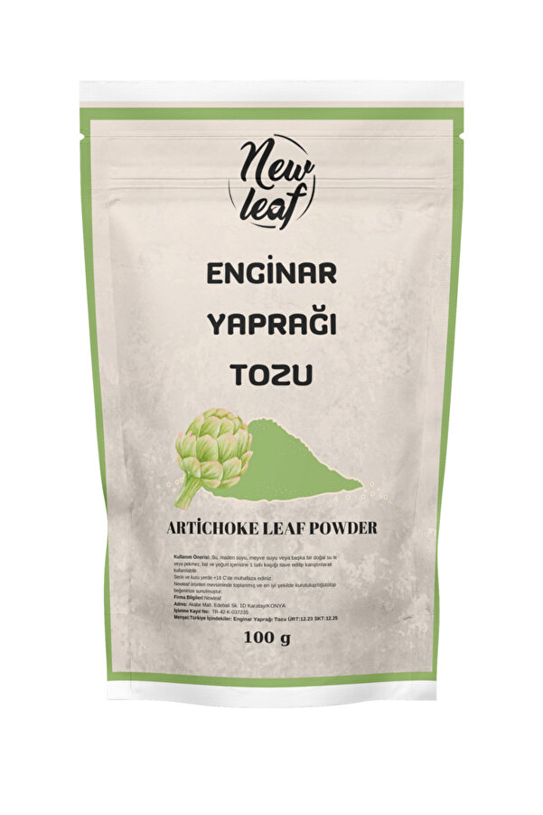 Newleaf Artichoke Leaf Powder 100 g - Trendyol