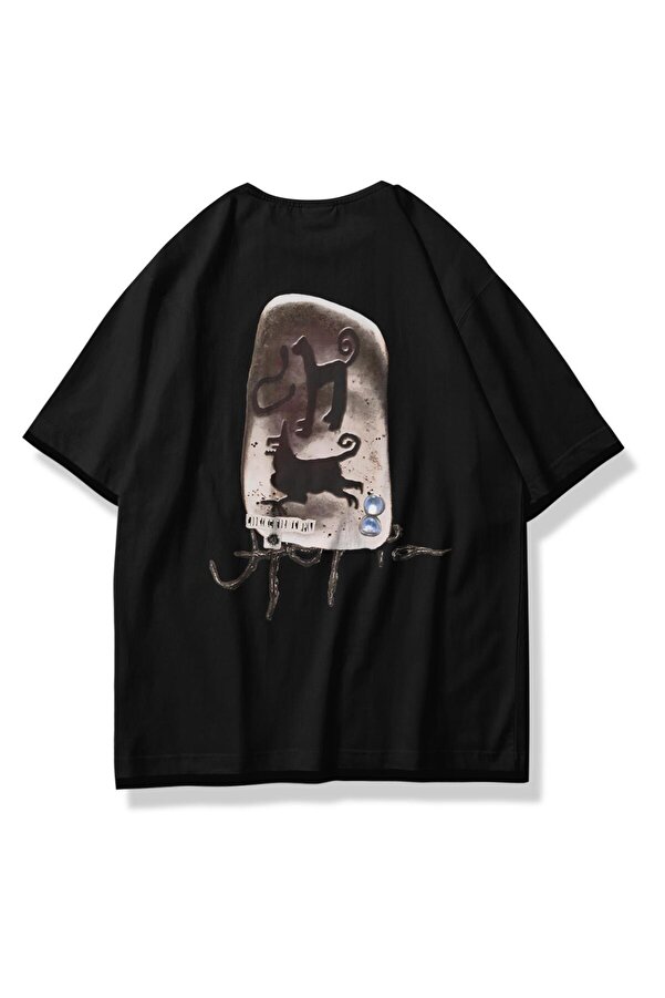 nrage Utopia Ancient Inscriptions Travis Scott Unisex Black T-Shirt ...