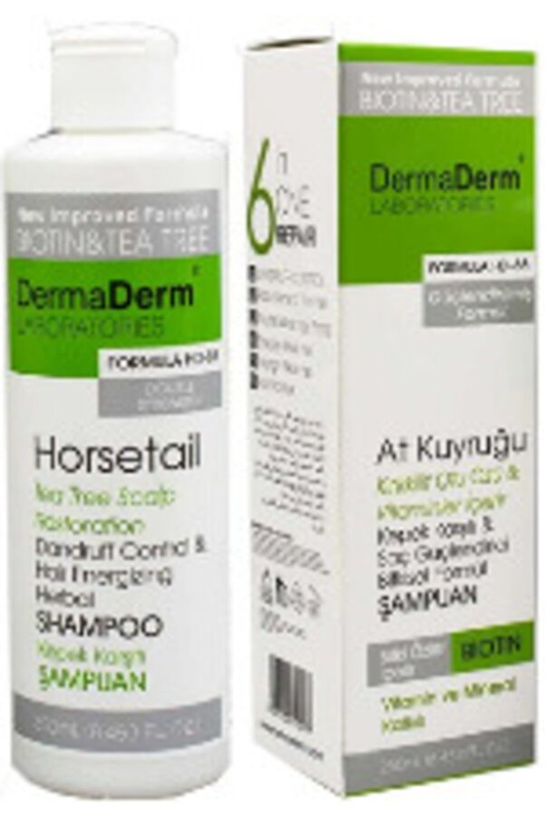 DermaDerm Ponytail Anti-Dandruff and Anti-Dandruff Shampoo (250 ml ...