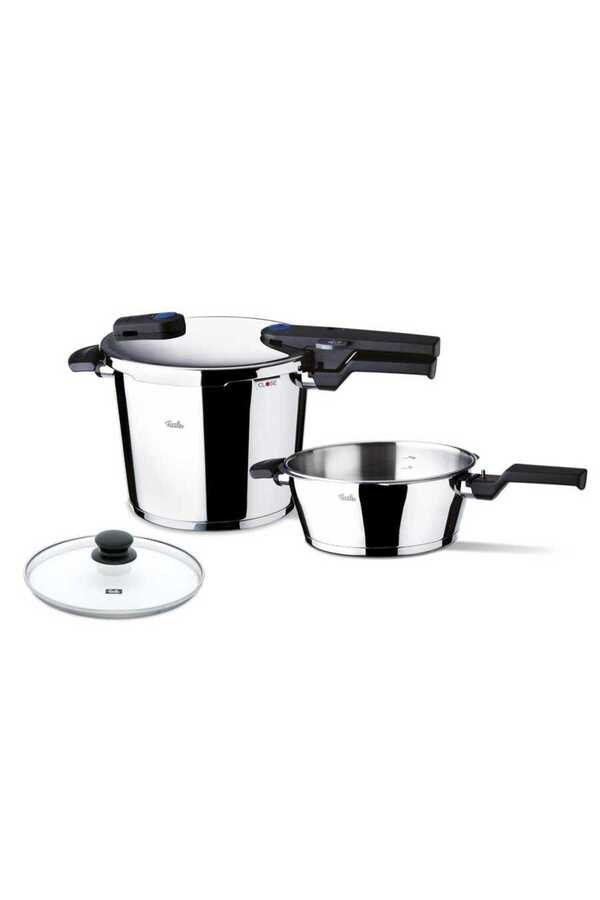 Fissler Vitaquick Bluepoint 6 + 2.5 Liter Pressure Cooker Set - Trendyol