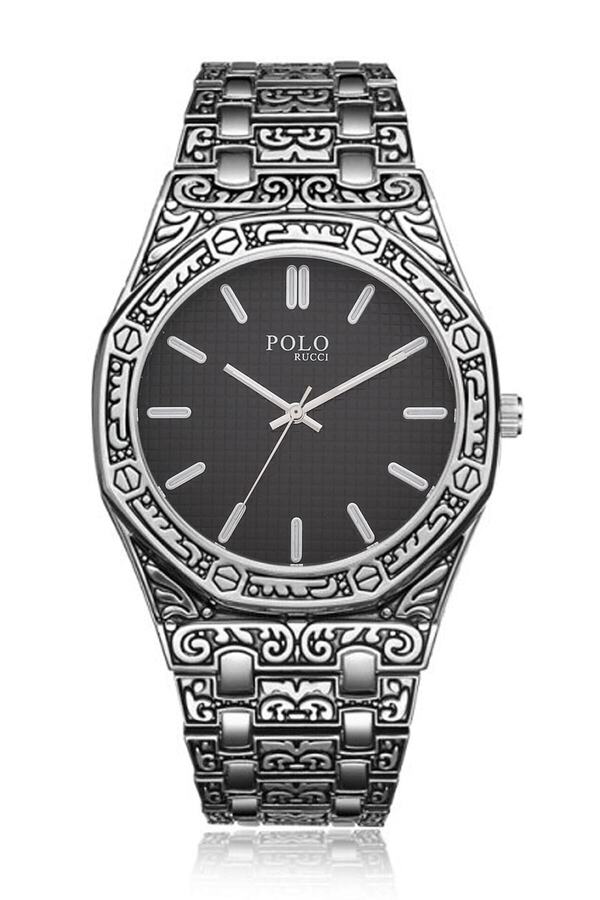 POLO Rucci 2213 Vintage Design Metal Men's Wristwatch- Trendyol