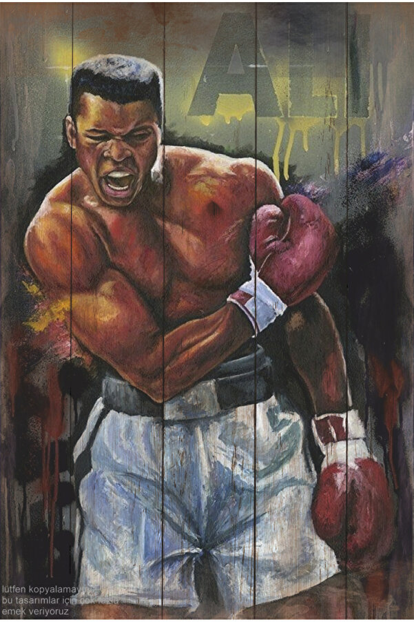 Hayat Poster Muhammad ali boxer pop art estetică pictură decor retro ...