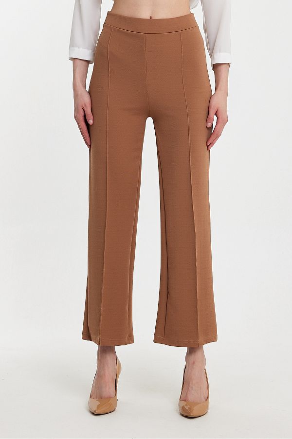 success life Women s Pocketless Palazo Pants Trendyol