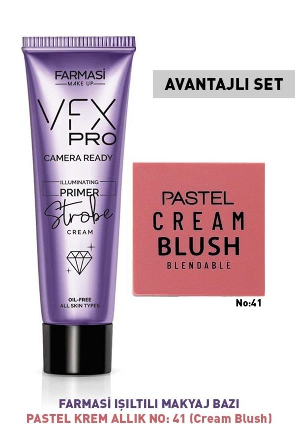 Farmasi 41 Dazzling Cream Blush - Farmasi Vfx Pro Camera Ready Shimmer ...