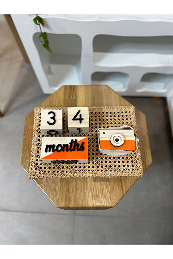 Baykuş Craft Mimarlık 3D Baby Memory Cube and Camera Set - English ...