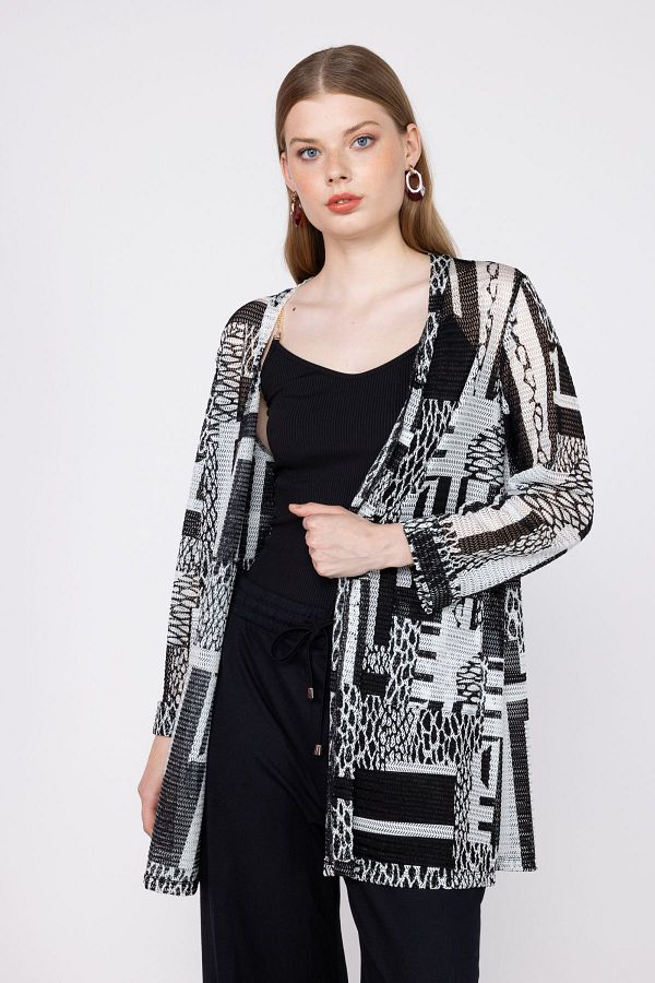 Mesh cardigan store