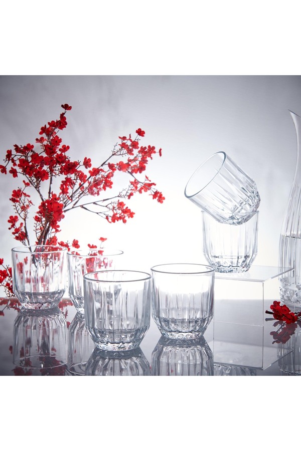 Paşabahçe Echo Damla 6-piece Water Glass Set - 300 Ml - Trendyol