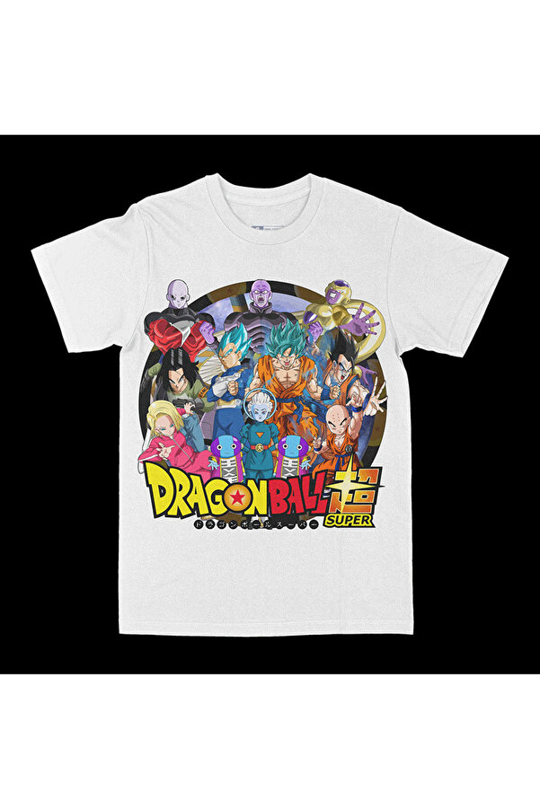 rebelberi Dragon Ball Anime Bootleg Style White Oversize Unisex T-Shirt ...