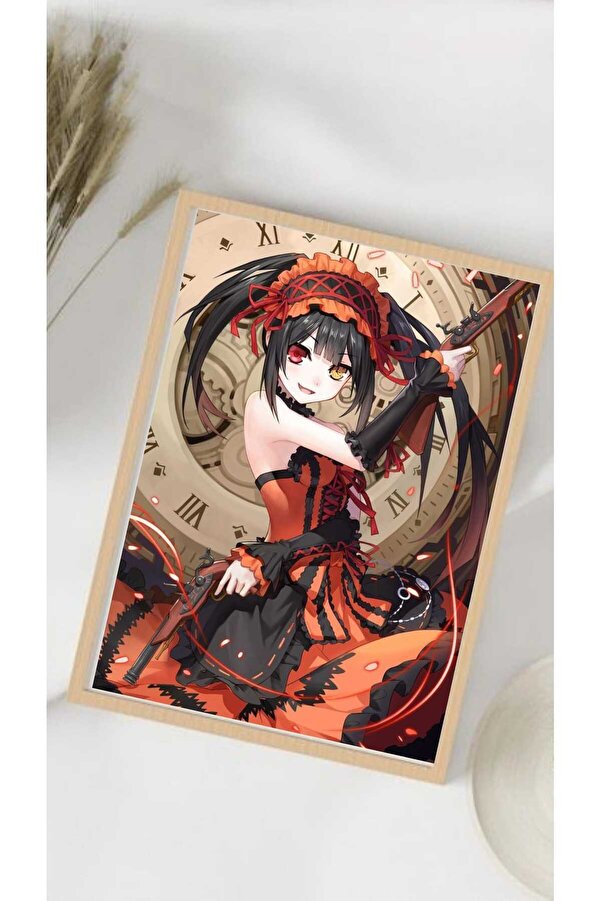 animeandyourworld A4 Size Kurumi Tokisaki 200 Gr Pvc Coated Glossy Hd ...