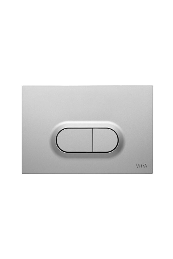 VitrA Loop O Control Panel 740-0586 Non-Fingerprint - Extra Hygienic ...