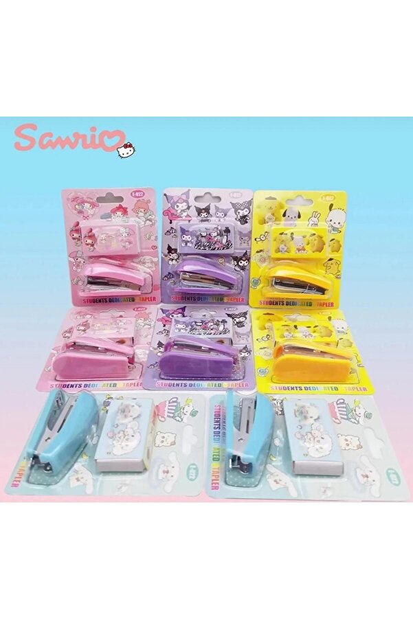 Asef Hediye Sanrio Kuromi My Melody Cinnamoroll Stapler Set 1 Piece - Trendyol