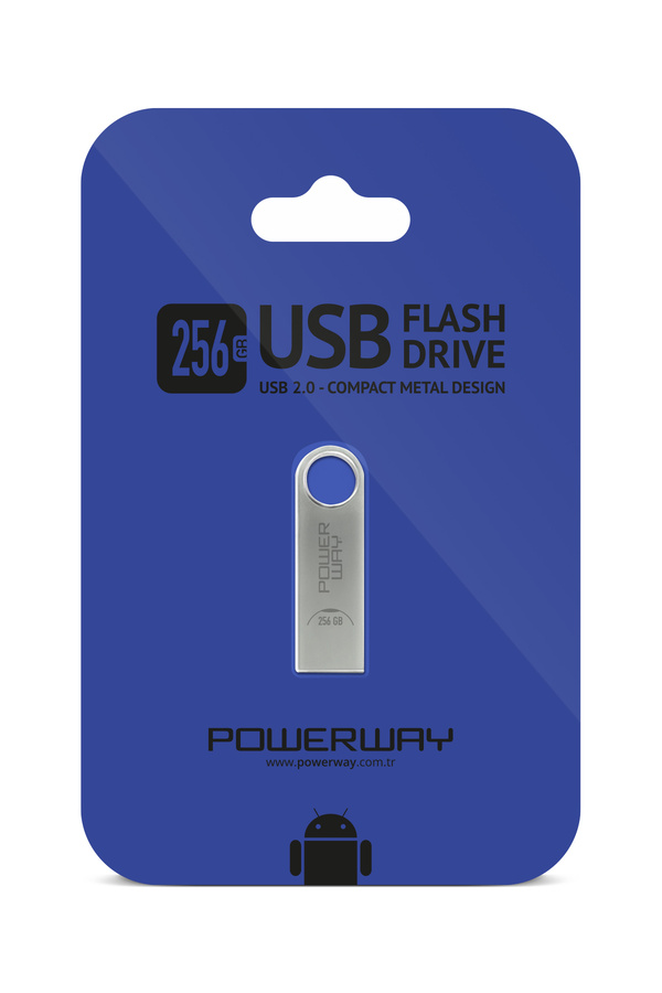 Powerway 256 GB Metal Flash Memory Metal Design Usb Memory The Latest ...