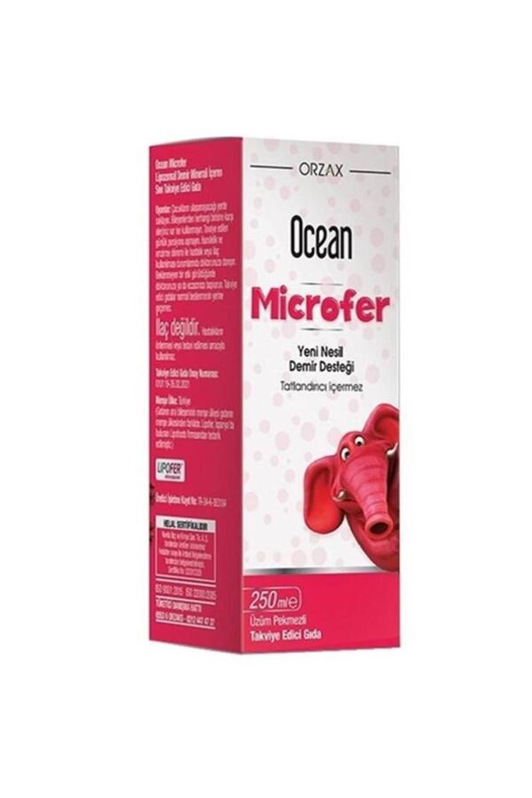Ocean Orzax Ocean Microfer Liposomal - Iron Liquid Supplement 250 Ml ...