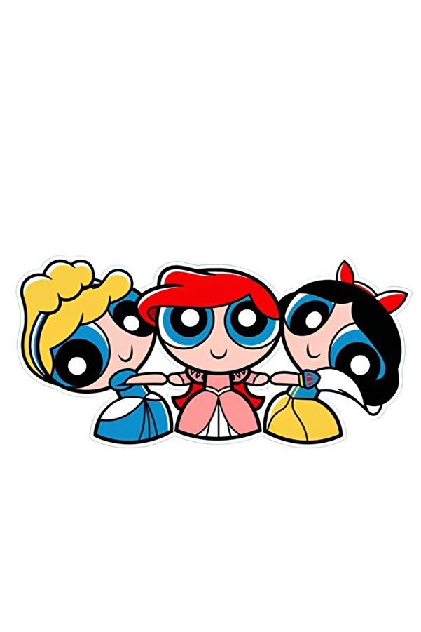 Movas Sanat Princess Girls - Powerpuff Girls| Diamond Mosaic Puzzle ...