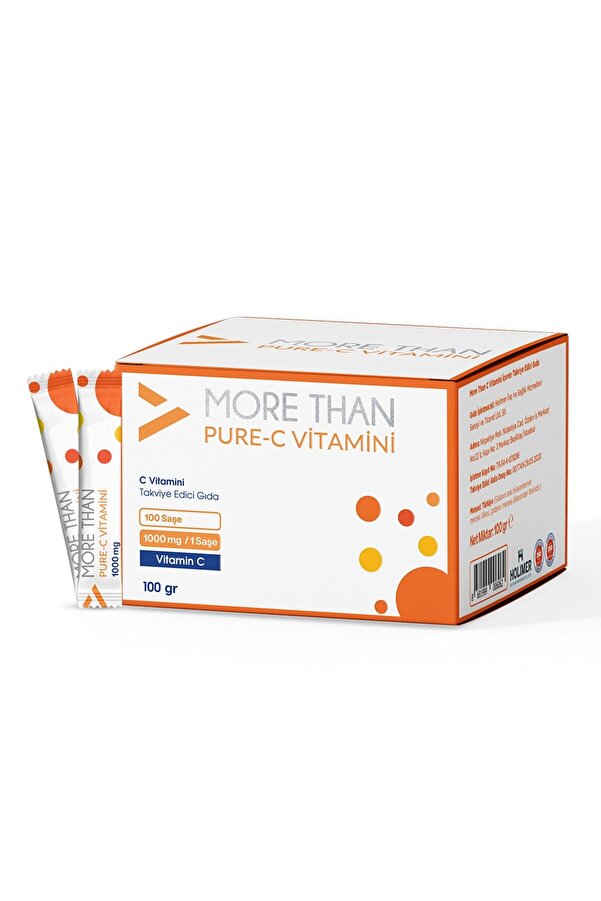 MORE THAN Pure C 1000Mg/Safe Vitamin C Ascorbic Acid - Trendyol