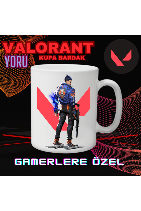 KOLEKSİYONEV VALORANT GIFT TROPHY CUP ALL CHARACTERS - Trendyol