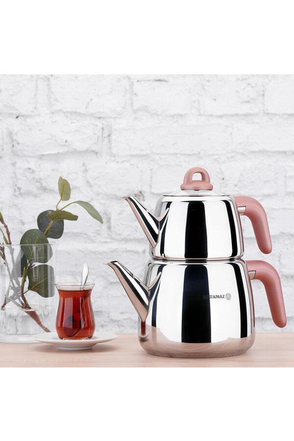 KORKMAZ A045 Bella Teapot Set - Trendyol