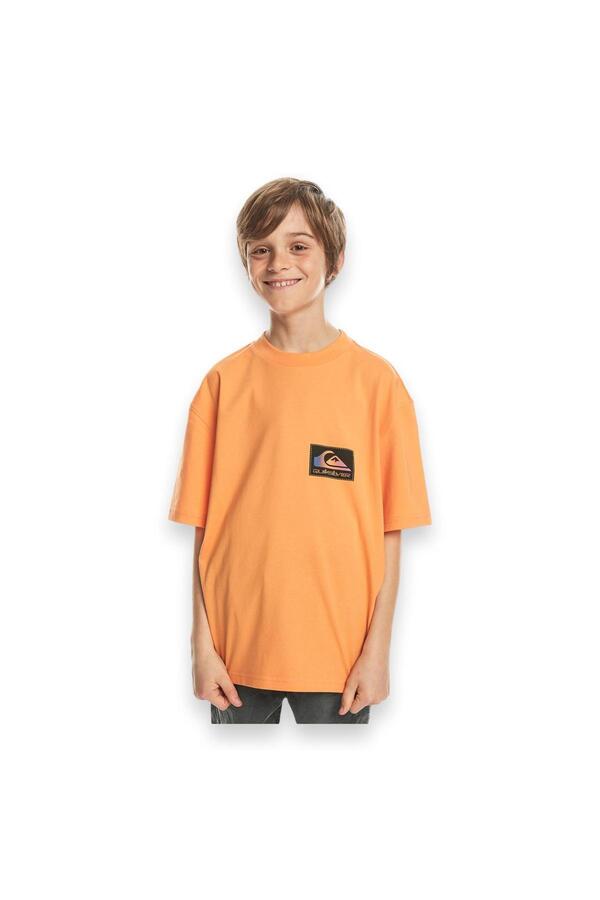 كويك سيلفر Eqbzt04706 - تي شيرت برتقالي للأولاد، Back Flash Ss Youth ...