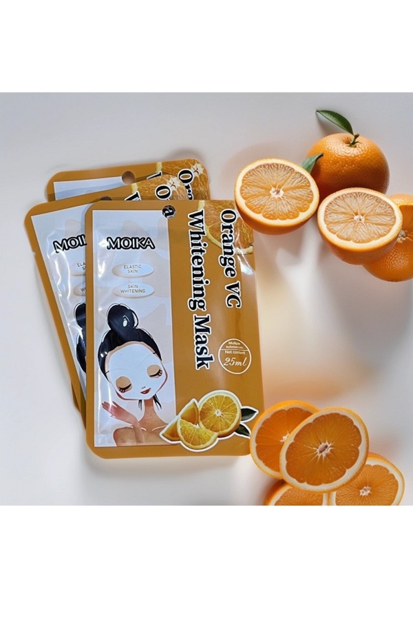 MOIKA MASK ® MOIKA vitamin C orange facial mask| 25ml- Trendyol
