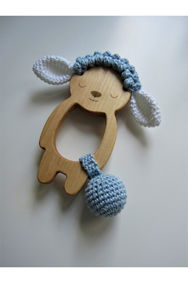 Kukaoyuncak Maple Lamb Teether Toy Blue - Trendyol