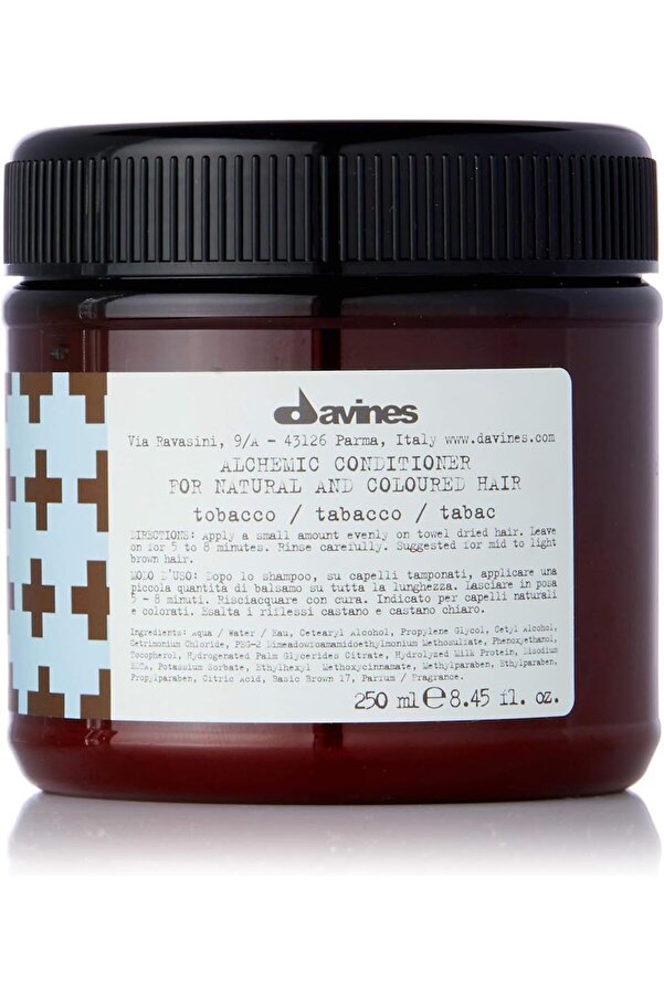 Davines Alchemic Tobacco Color Protecting Moisturizing Cream for Brown ...