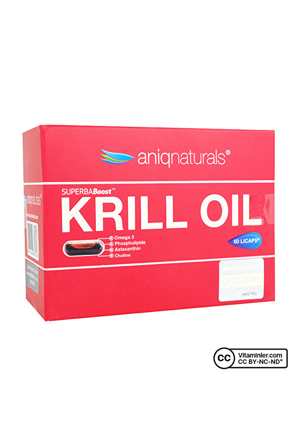 Aniqnaturals Superba Krill Oil - 60 Capsules- Trendyol