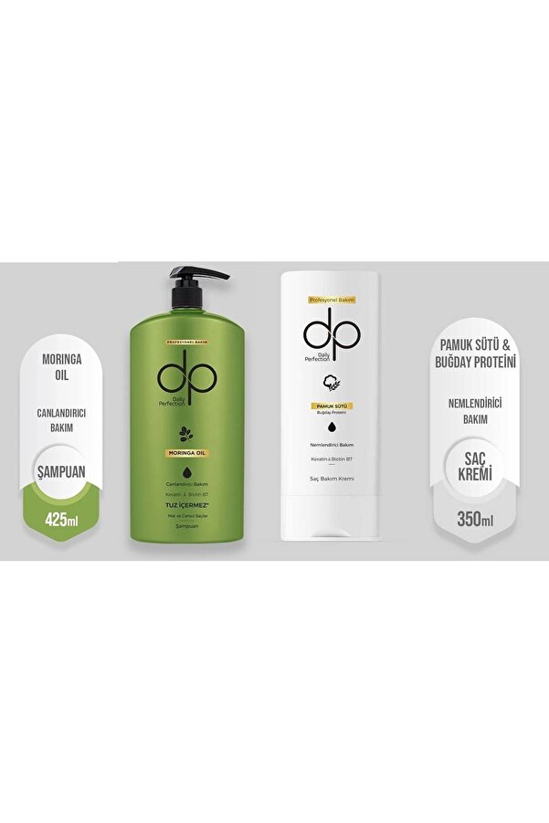 DP Daily Perfection - Moringa Oil Shampoo and Hair Care Cream 425ml ...