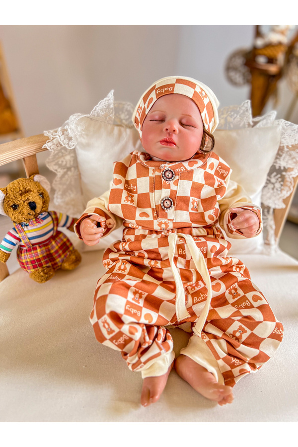 Aa Bebek Baby Set - Beige - Regular fit - Trendyol