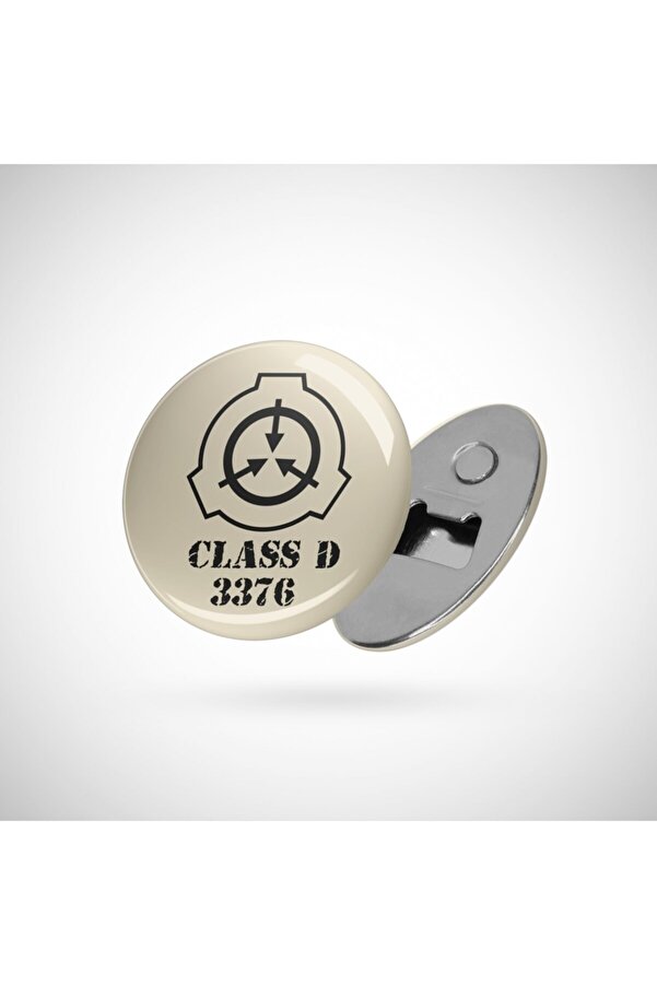 Fizello Scp Class D Logo Horror Gamer Numbers Opener - Trendyol