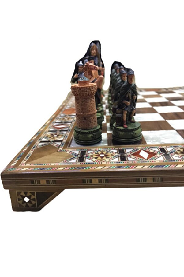 OTTOMAN GAMES Camelot & English Handmade Chess Set - Trendyol