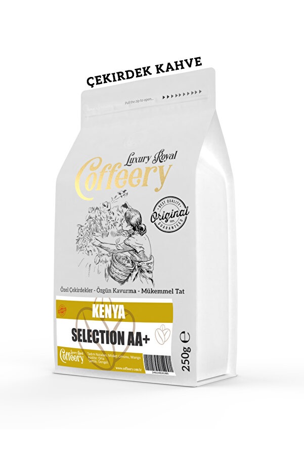 Coffeery Kenia AA+ Mount Selection - Local Coffee 250gr Core - Trendyol