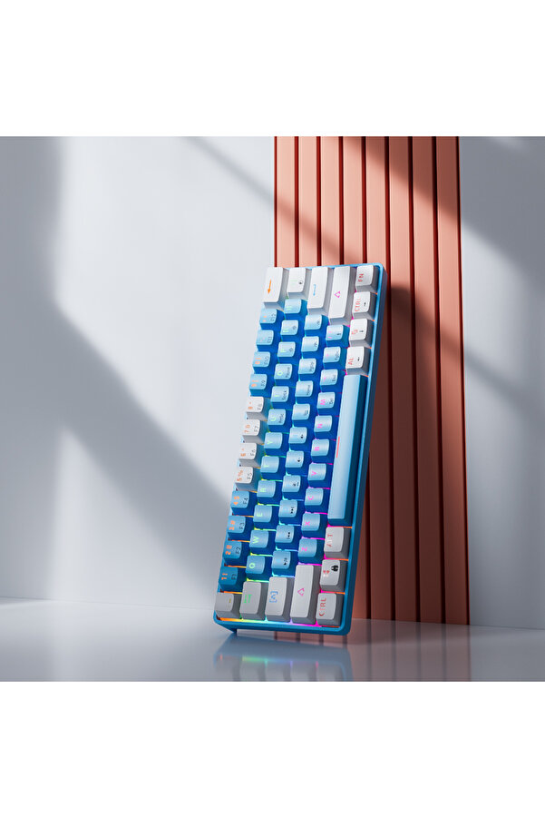 MUCAI MK61 USB Gaming Mechanical Keyboard Red Switch RGB Backlit Hot ...