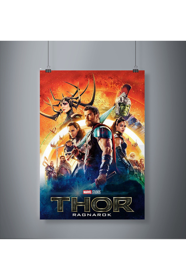 MS MustafaSunan Marvel Thor Movie Poster - Frameless Coated Paper ...
