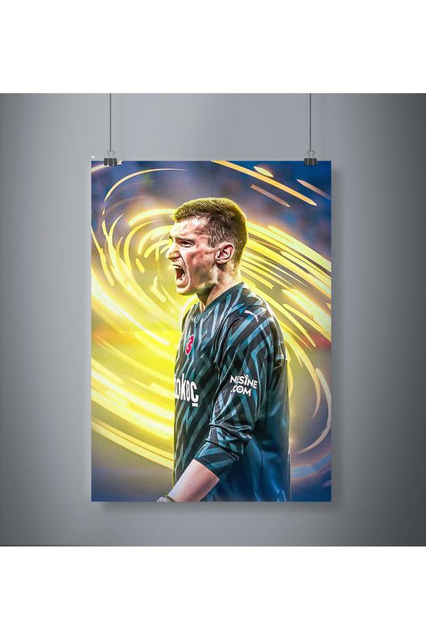 MS MustafaSunan Livakovic Goalie Poster - Unframed Coated Paper - Trendyol