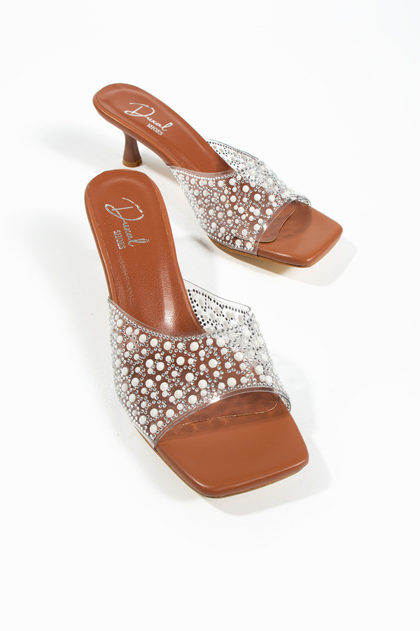 DUXAL SHOES Valencia İnci Детальні туфлі на підборах – Купуй на Trendyol