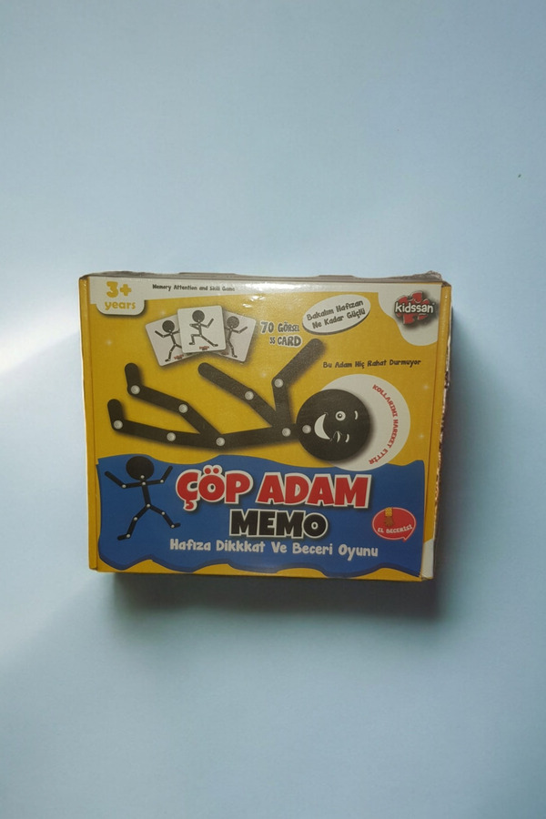 KİDSSAN Montessori Memory Game - Stickman Cultivate Skills with Memo ...