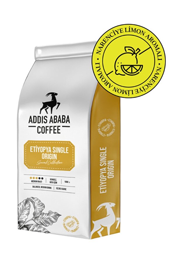 Addis Ababa Coffee Ethiopia Single Origin 1000 Gr - Trendyol